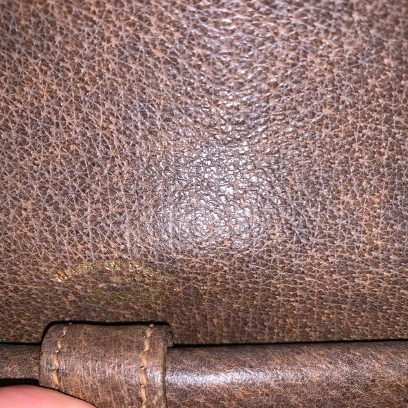 Gucci | Bags | Vintage Gucci Brown Square Leather Gold Latches | Poshmark